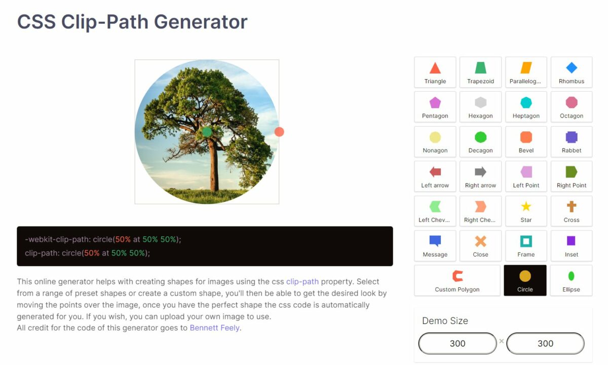 CSS Clip-Path Generator • digital-workshop.at